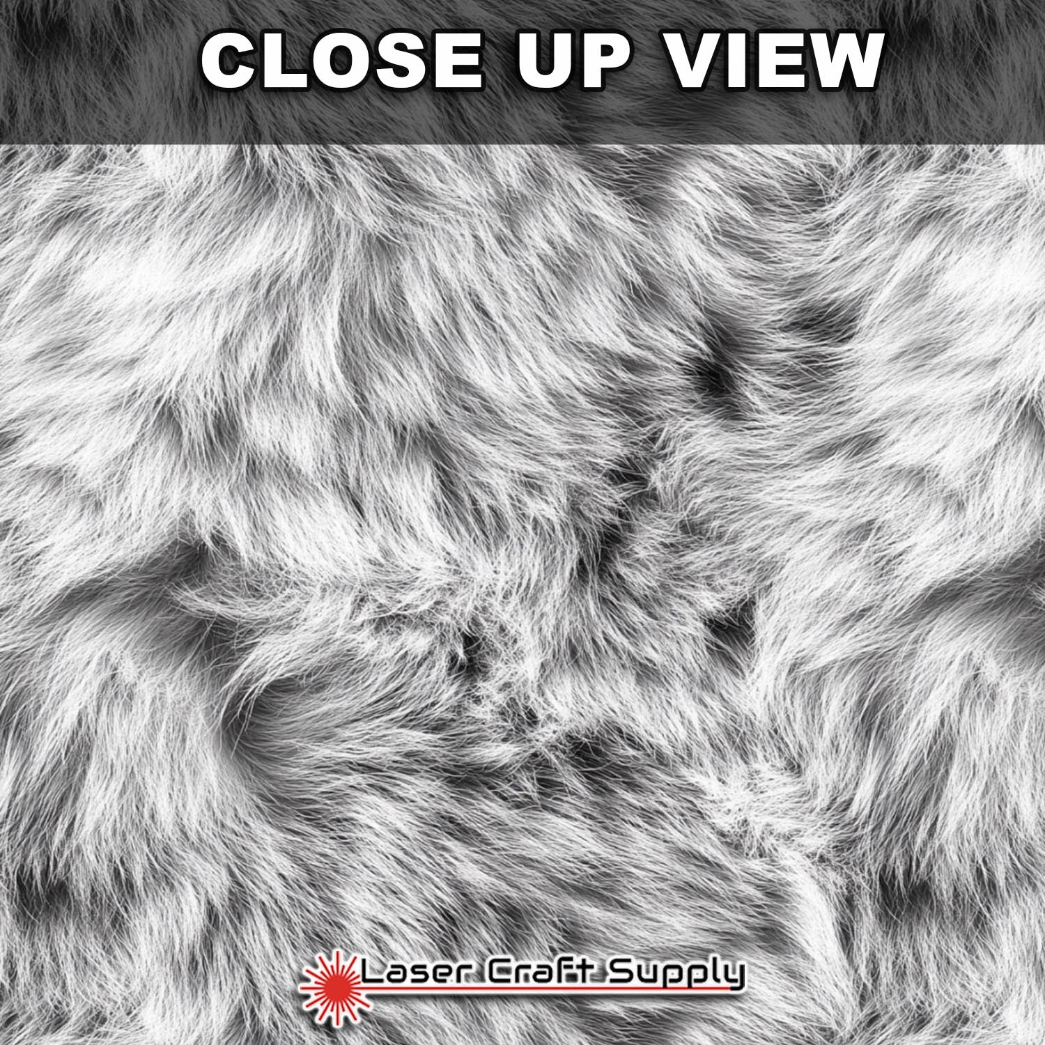 Grey Brindle Fur - FULL SHEET – Laser Craft Supply