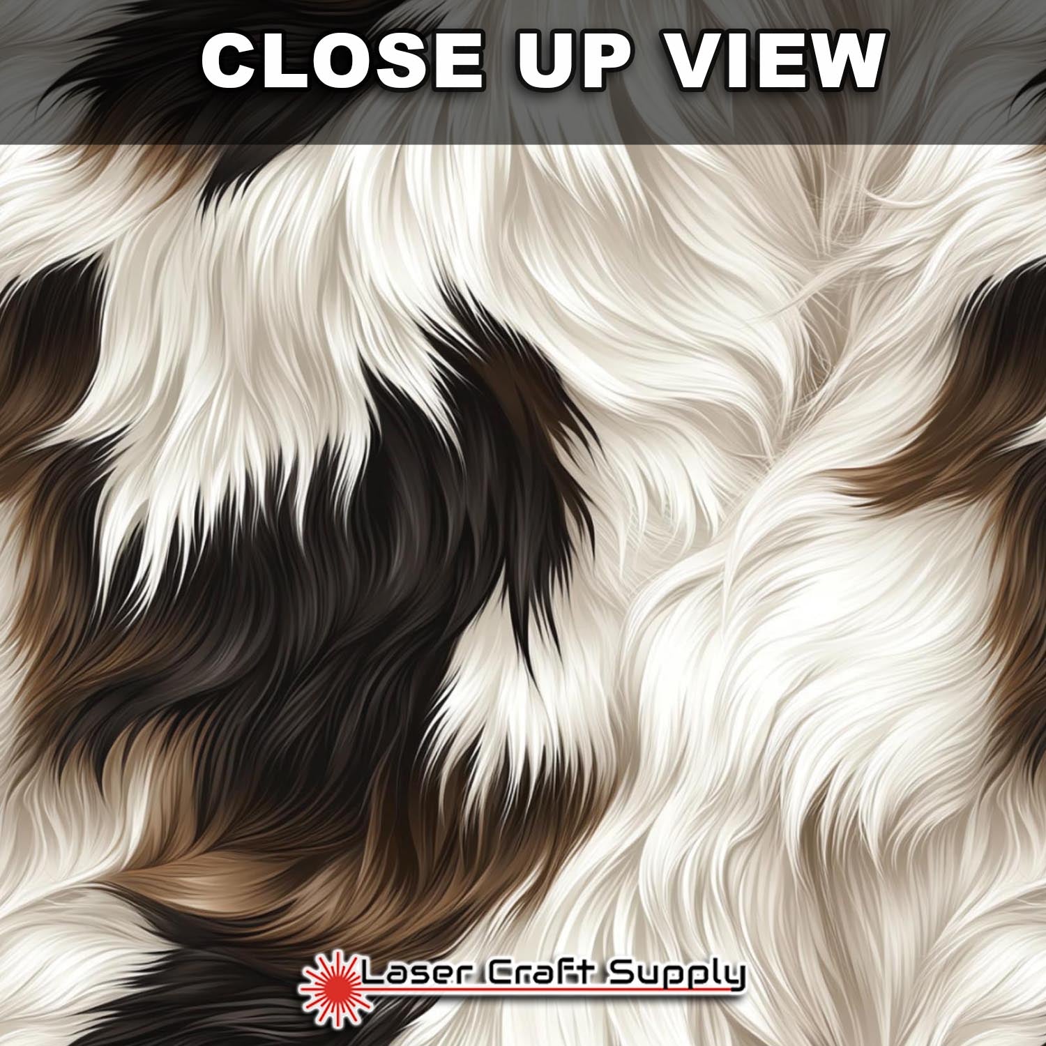 Australian Shepherd Fur - FULL SHEET – Laser Craft Supply