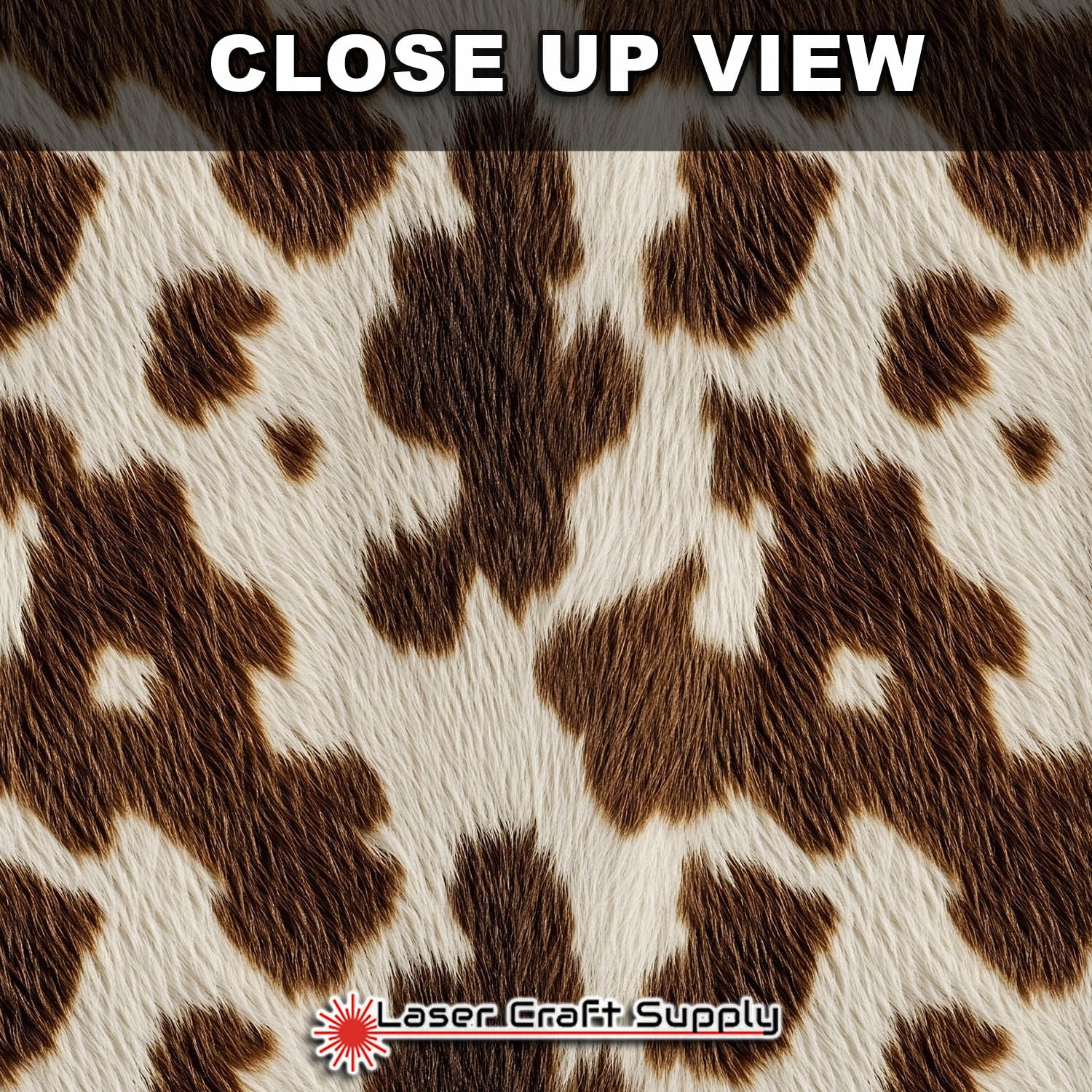 Brown Cow Hide Fur - FULL SHEET – Laser Craft Supply