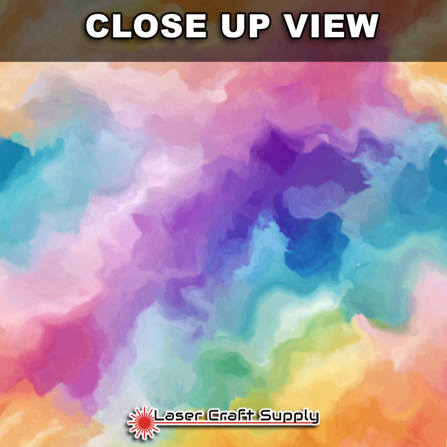 Creative Cast Acrylics - Clouds of Colors – Laser Craft Supply