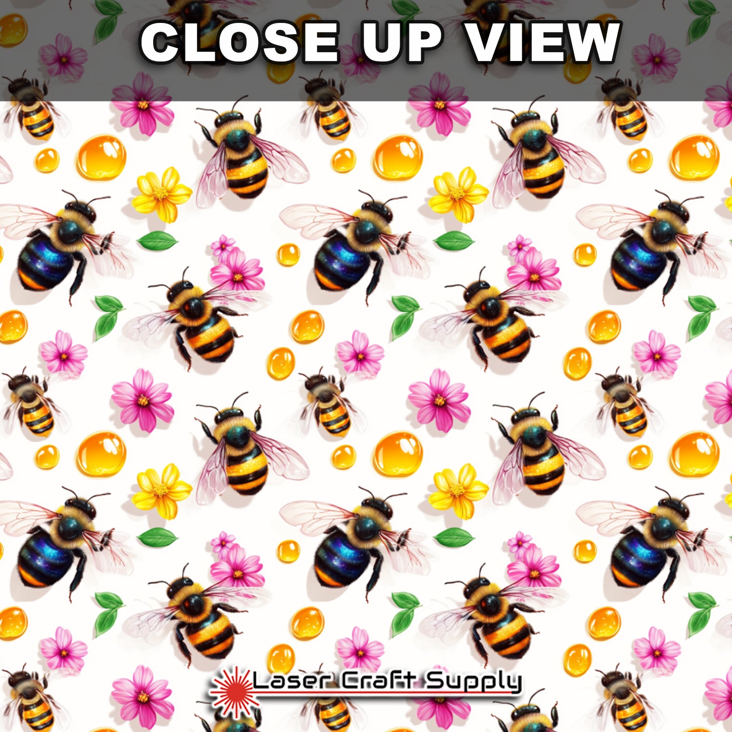 Creative Cast Acrylics - Color Bees and Honey – Laser Craft Supply