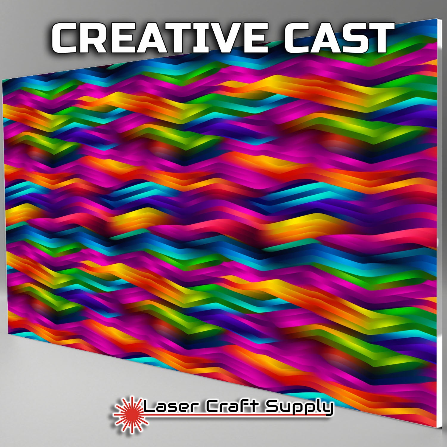 Creative Cast Acrylics - Color Weaves – Laser Craft Supply