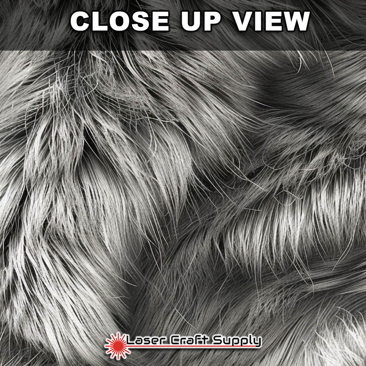 Grey Fur - FULL SHEET – Laser Craft Supply