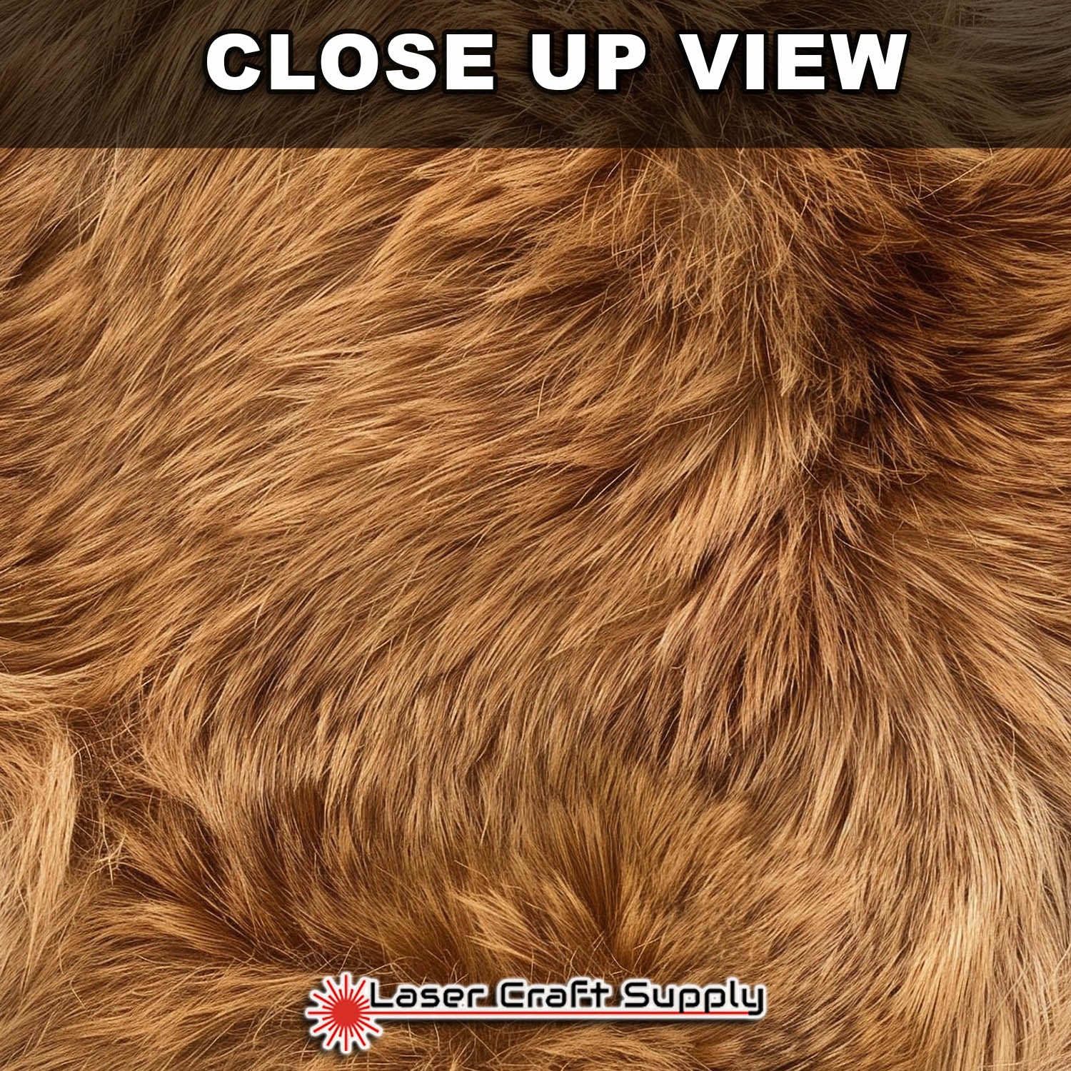 Light Brown Fur - FULL SHEET – Laser Craft Supply
