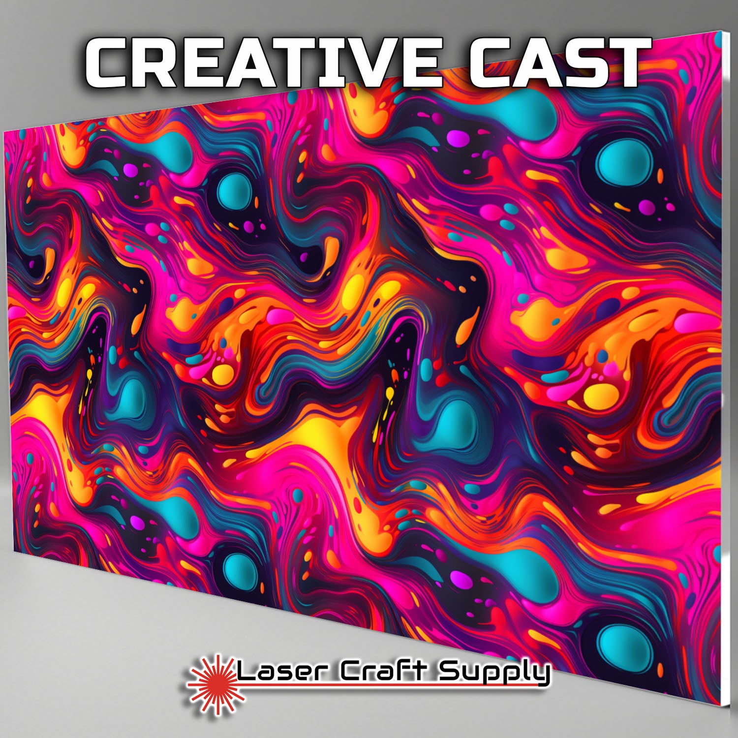 Creative Cast Acrylics - Liquid Colors – Laser Craft Supply