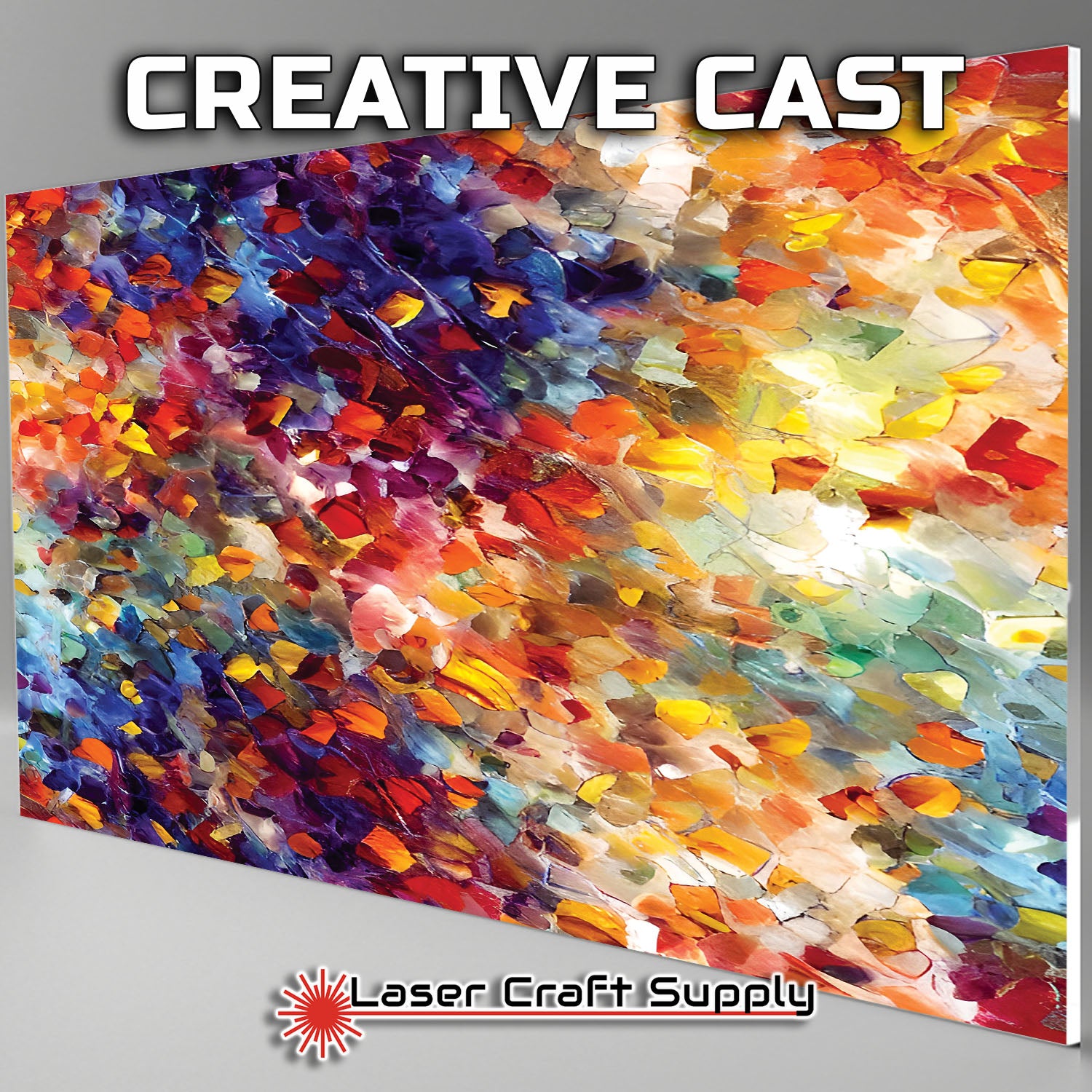 Oil Painting Dabs - FULL SHEET – Laser Craft Supply