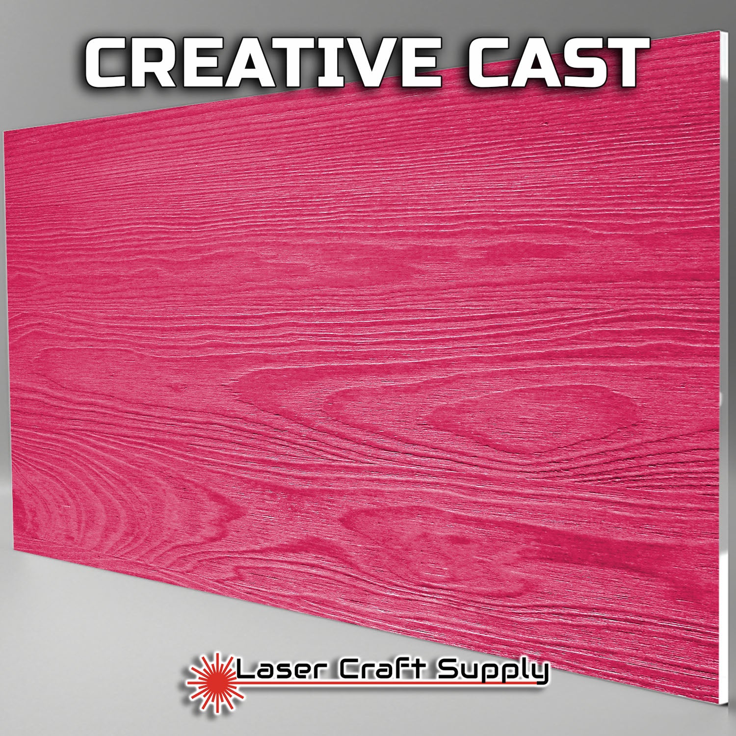 Pink Wood Grain - FULL SHEET – Laser Craft Supply