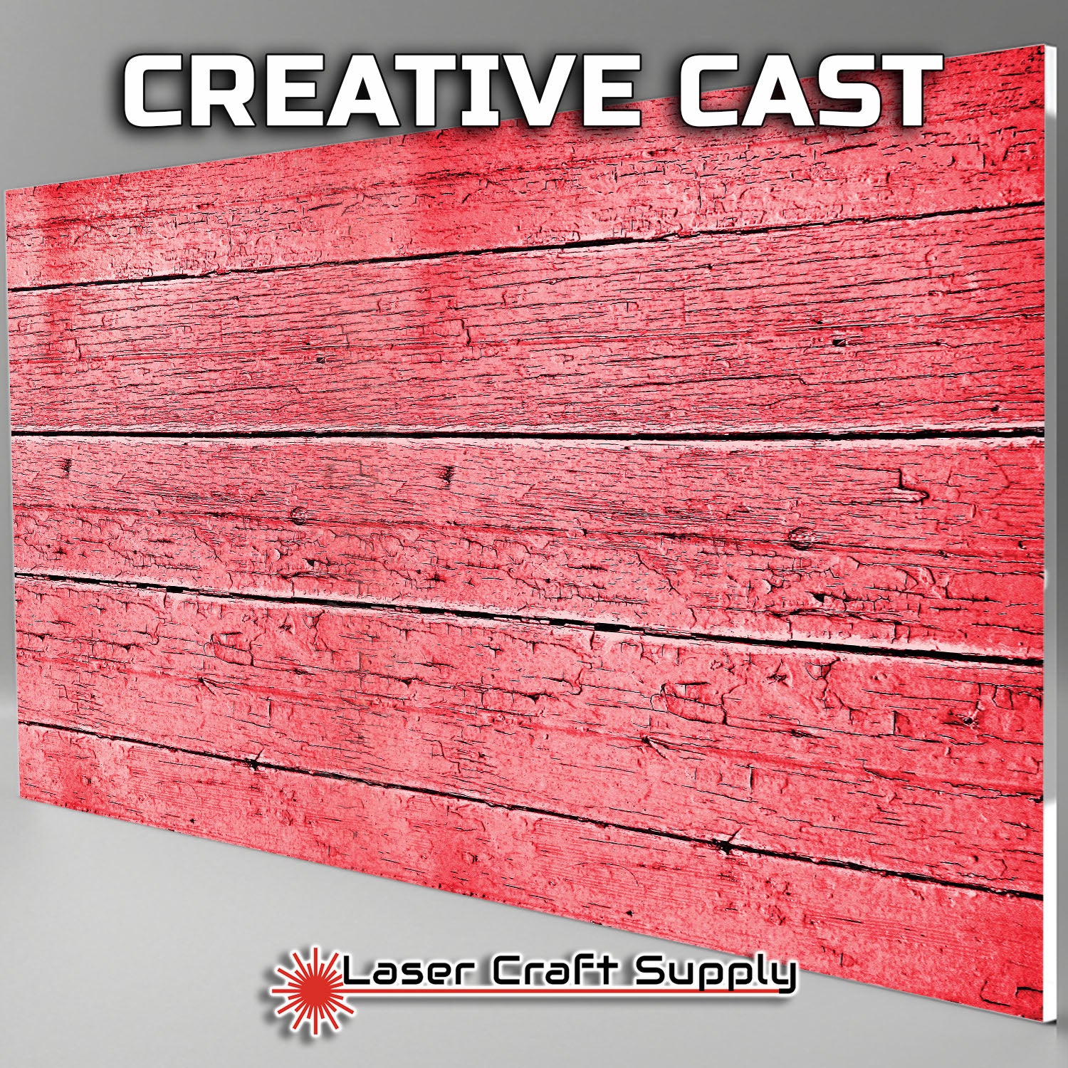 Rustic Red Wood Slats - FULL SHEET – Laser Craft Supply