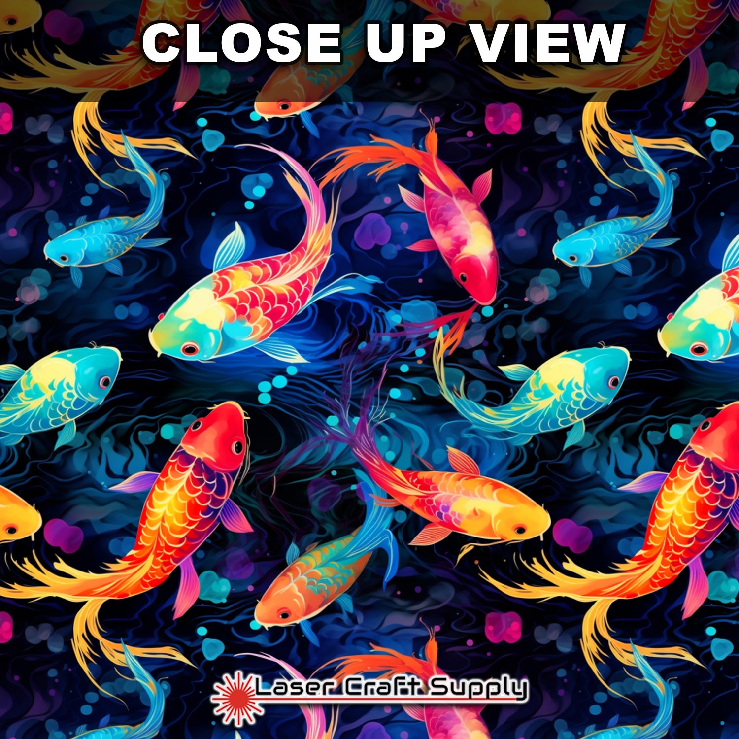 Creative Cast Acrylics - So Koi – Laser Craft Supply