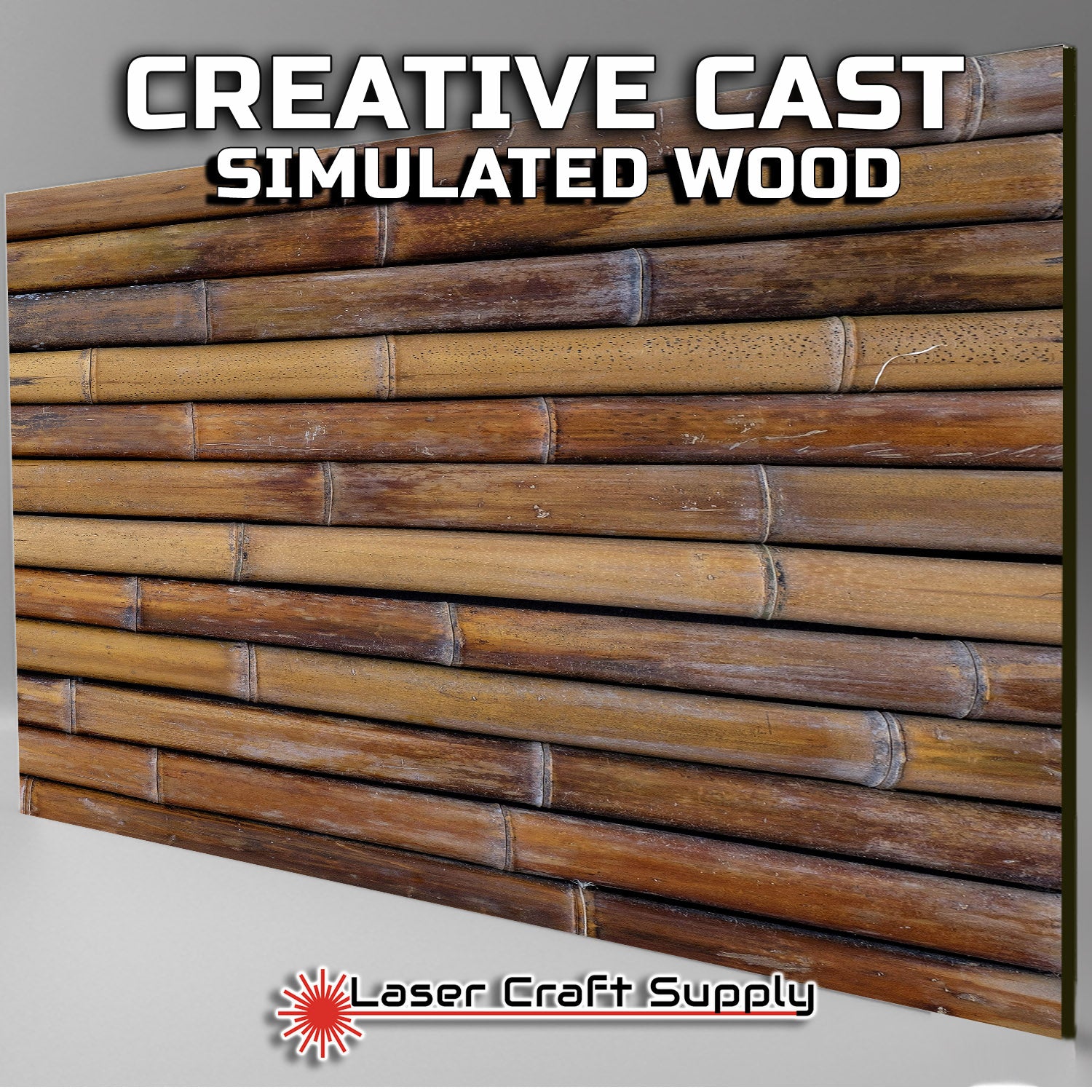 Dark Natural Bamboo Wood Stalks – Laser Craft Supply